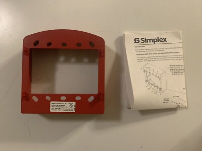 LOT of 7 Simplex 0742295 A/V Horn Skirts 1 -1/2" Red QA 4905-9937 New ...