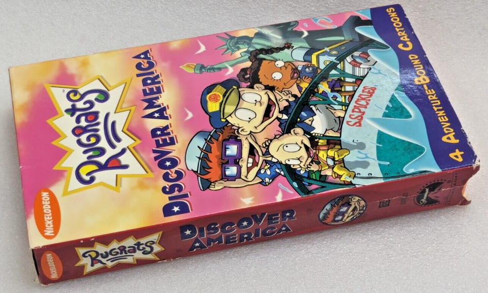 Rugrats Discover America (VHS, 2000, Paramount, Slipsleeve) 97368395039 ...