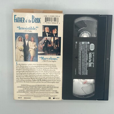 Father Of The Bride 1991 Vhs