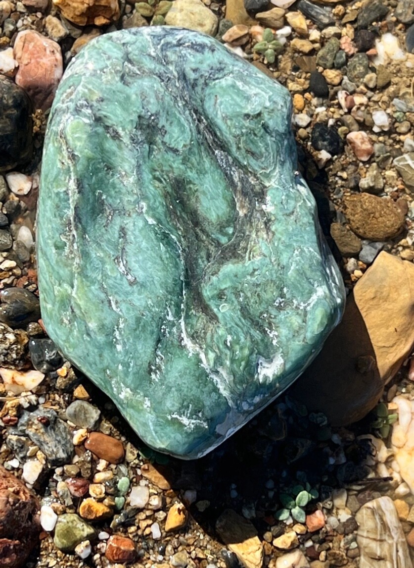nephrite jade rough cobble California jade specimen USA nephrite jade ...