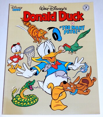 1990 WALT DISNEY'S DONALD DUCK TOO MANY PETS COMICS SOFTCOVER #7 | eBay