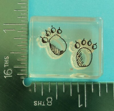 PAW PRINTS Acrylic Stamp by Provo Craft | eBay