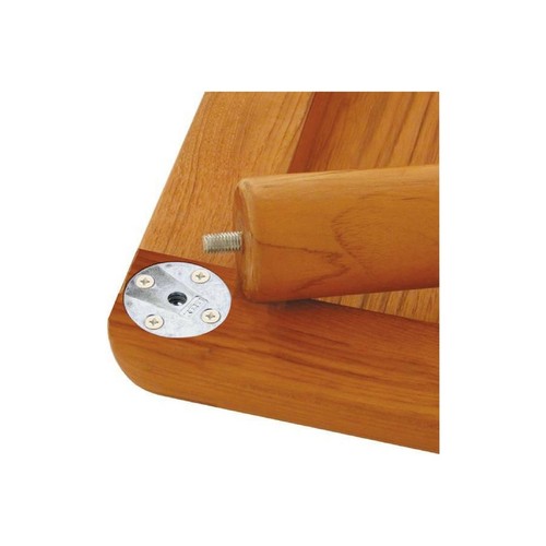 M8 Round Strong Table Leg Feet Foot Mounting Fixing Furniture Brackets ...