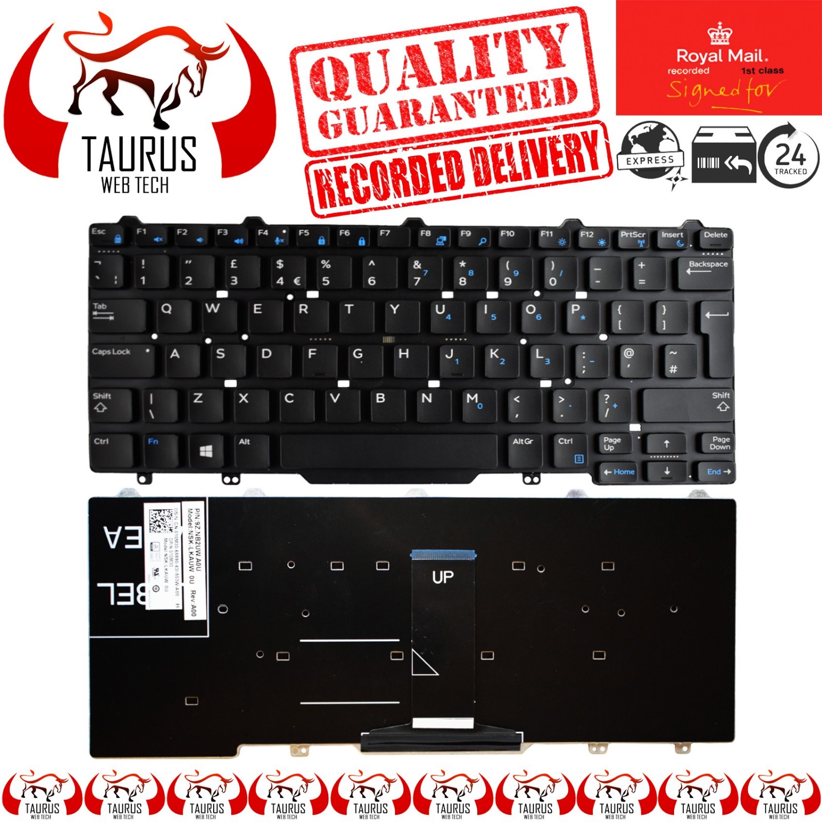 Dell PK1313D4A10 9Z.NB2UW.A0U NSK-LKAUW 0U SN7230 3340 E5450 E7470 UK ...