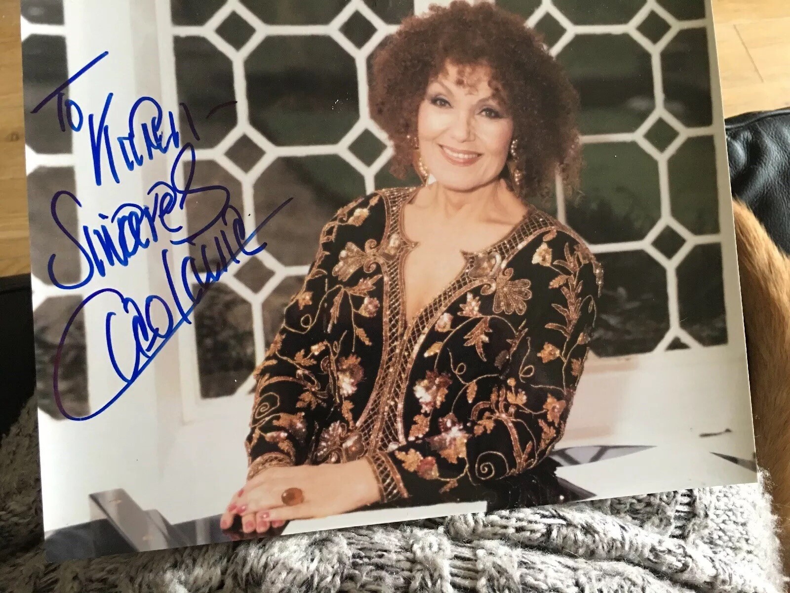 10 x 8 Hand Signed Cleo Laine Photograph Dedicated | eBay UK
