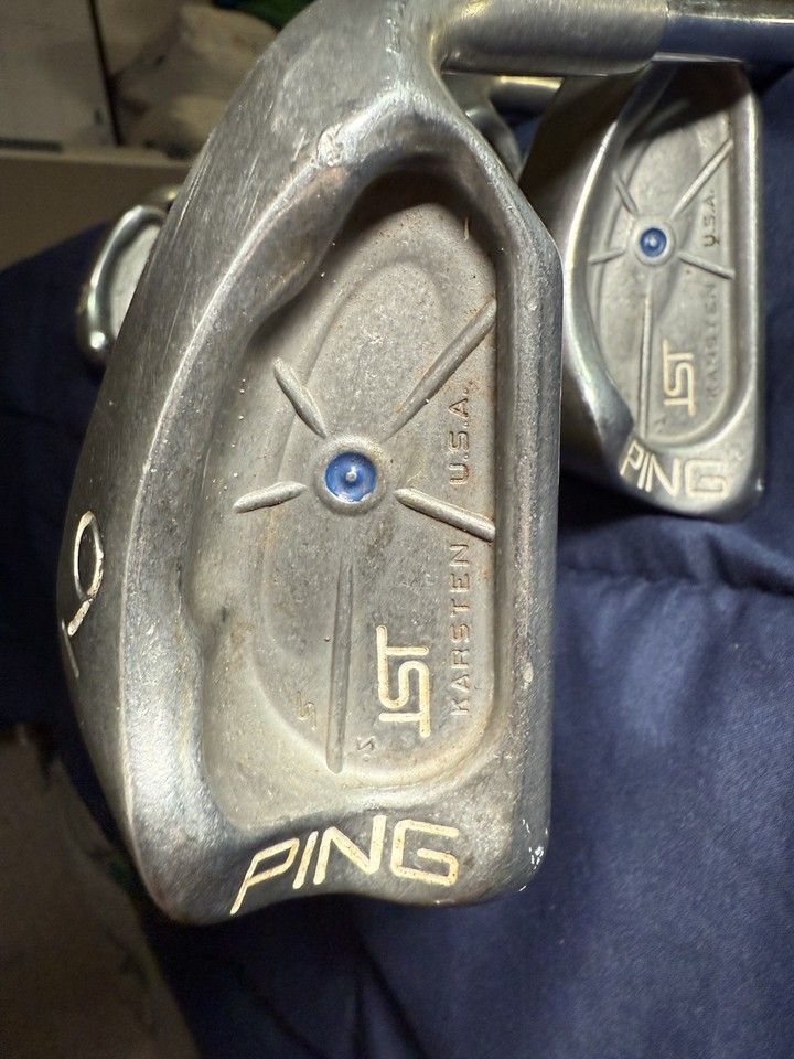 Ping ISI Blue Dot 3-S Iron Set Regular Flex JZ Shaft RH NEW PING Grips ...