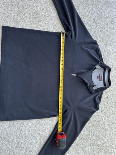 Johnston & Murphy Vintage Washed Quarter Zip Pullover Large | eBay