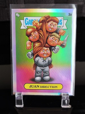 Juan Direction #3a One Direction Garbage Pail Kids GPK 2024 Chrome ...