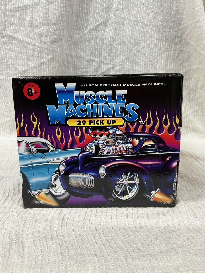 Muscle Machines '29 Ford Pick Up 1:18 Diecast NY Toy Fair 2002 Edition ...