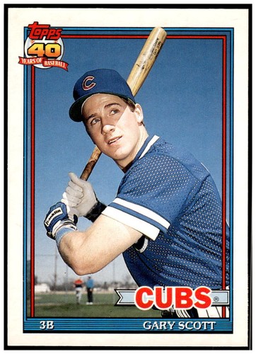 1991 Topps Traded #107T Gary Scott Near mint or better | eBay