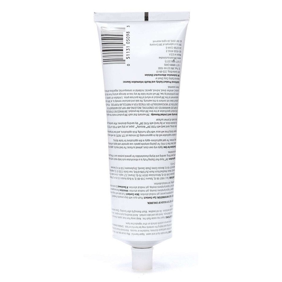 3M Acryl-Red Auto Body Glazing Putty Filler 05098 | 14.5 oz | Car ...