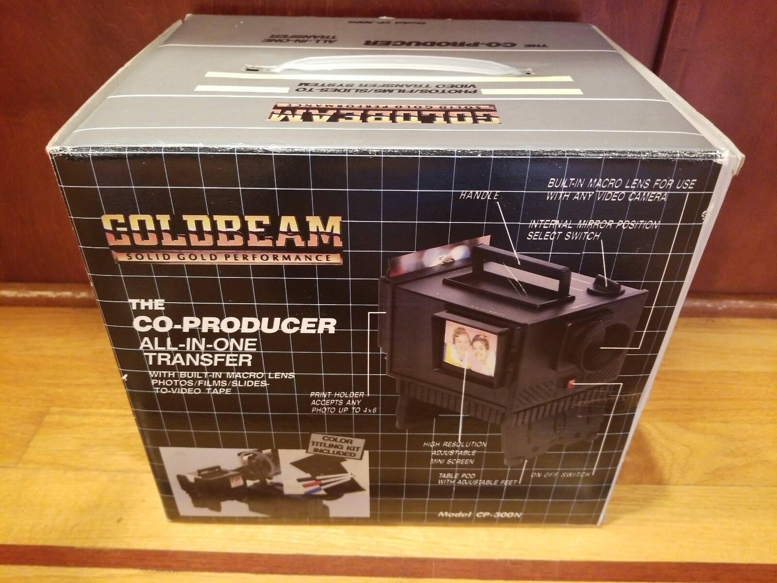 Vintage GOLDBEAM CO PRODUCER All in One VIDEO TRANSFER System Kit MODEL ...