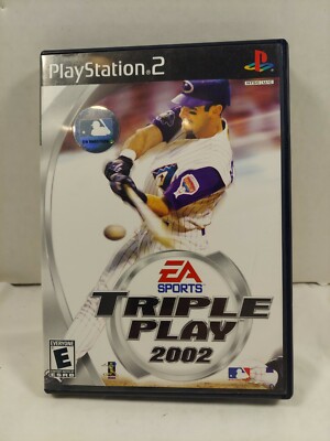 Triple Play 2002 (Sony PlayStation 2, 2002) 14633144413| eBay