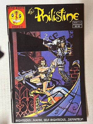 THE PHILISTINE #1 (ONE SHOT PRESS 1993) | Combined Shipping B&B | eBay