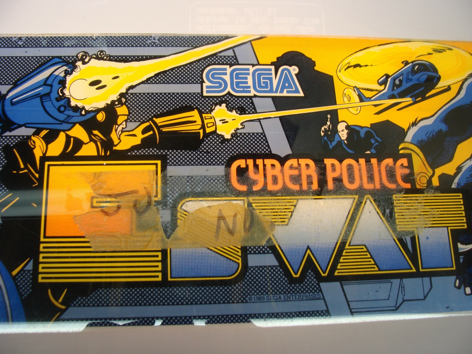 E Swat Video Arcade Game Marquee, Atlanta #135 | eBay