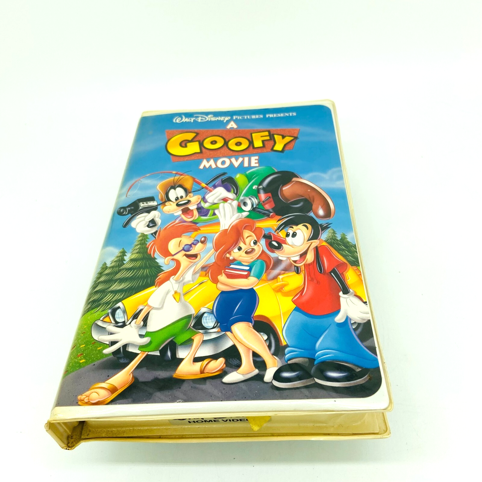 Walt Disney's A GOOFY MOVIE VHS 1981 Clamshell with Original Inserts ...