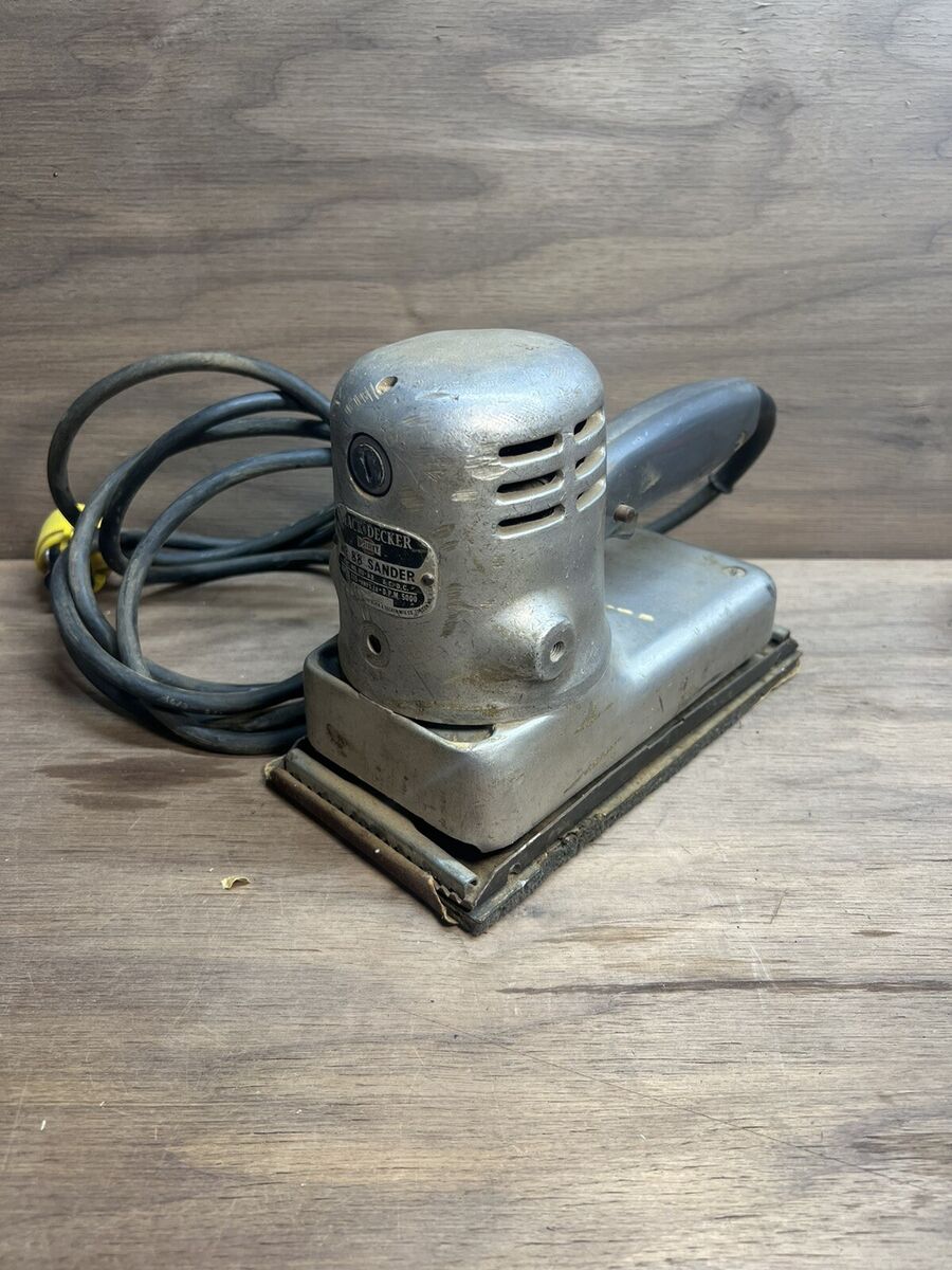 Vintage Black & Decker - Utility - No. 88 Sander -tested Vintage Black & Decker - Utility - No. 88 Sander -tested