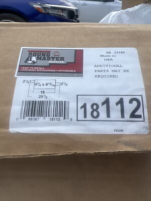 Walker Napa Sound FX 18112 Exhaust Muffler | eBay