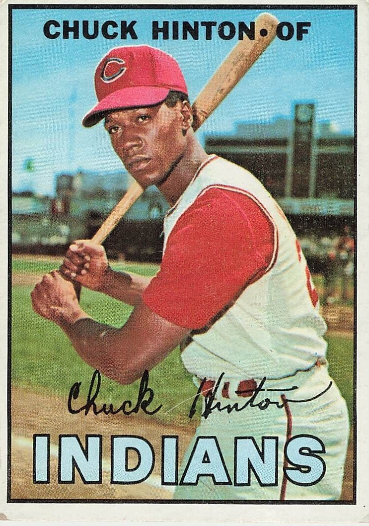CHUCK HINTON 1967 TOPPS BASEBALL #189 | eBay