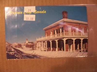 VINTAGE POSTCARD VIRGINIA CITY NEVADA CHOLLAR MANSION | eBay