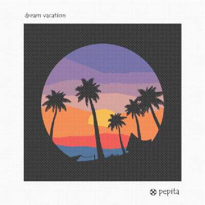 Dream Vacation Needlepoint Kit or Canvas | eBay