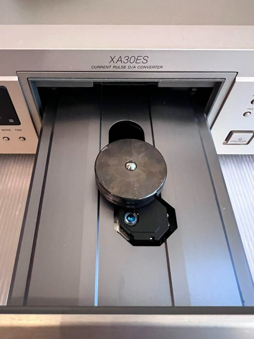 SONY CDP-XA30ES CD Player Deck Silver W/ Remote Energization Confirmed ...