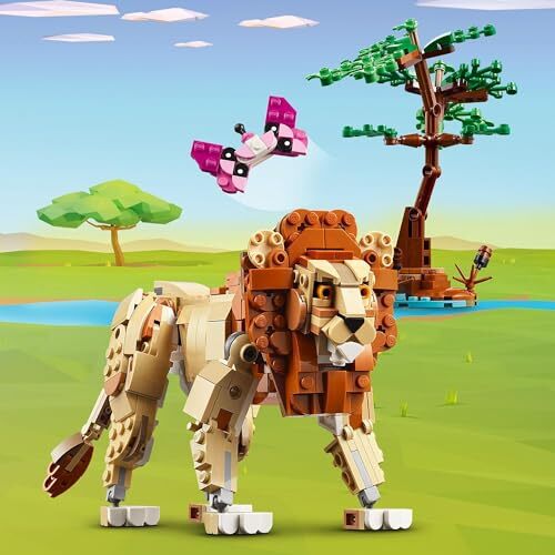LEGO Creator giraffe Expert Safari Animals Toy Block Children 2024 ...