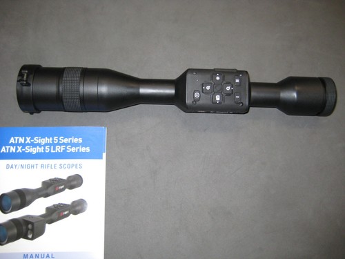 ATN X-Sight 5, 5-25x Ultra HD 4k+ Smart Day and Night Vision Hunting ...