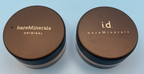 bareMinerals Lot Foundation Medium Beige N20 & Well Rested Powder ...