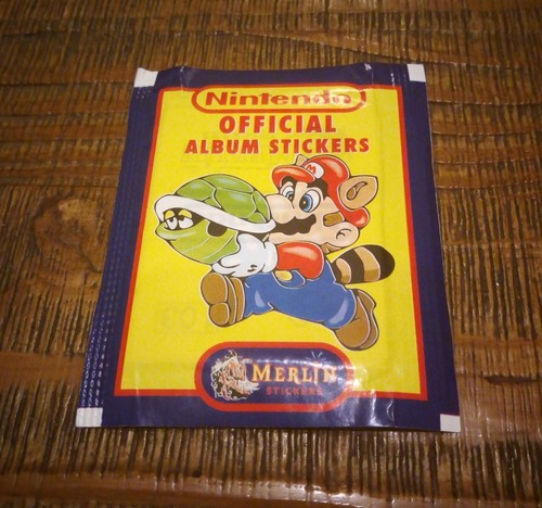 1 paquets 6 STICKERS NINTENDO neuf Mario Bros officiel album ...