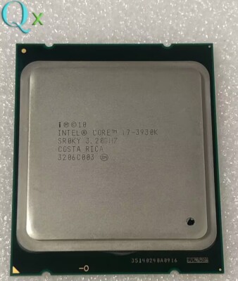 3rd Gen Intel Core i7-3930K LGA2011 CPU Processor 3.2Ghz 6Core 12Thread ...