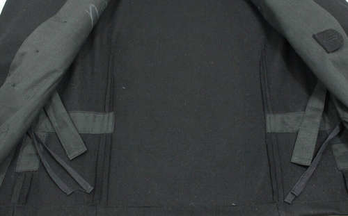 German Elite Black Panzer Wrap - WW2 Army Tunic Jacket Repro Uniform ...