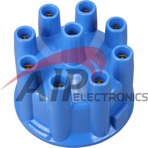 AIP Blue Female Terminal Ignition Distributor Cap For V8 Pro Billet ...
