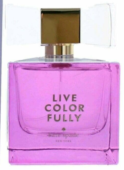 LIVE COLORFULLY SUNSET KATE SPADE-EDP-SPRAY-3.4 OZ-100 ML-AUTHENTIC-P/B ...