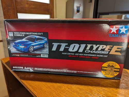 Tamiya 1/10 RC 1995 Ford Mustang SVT Cobra R 4WD TT-01 TYPE-E 47430 for ...