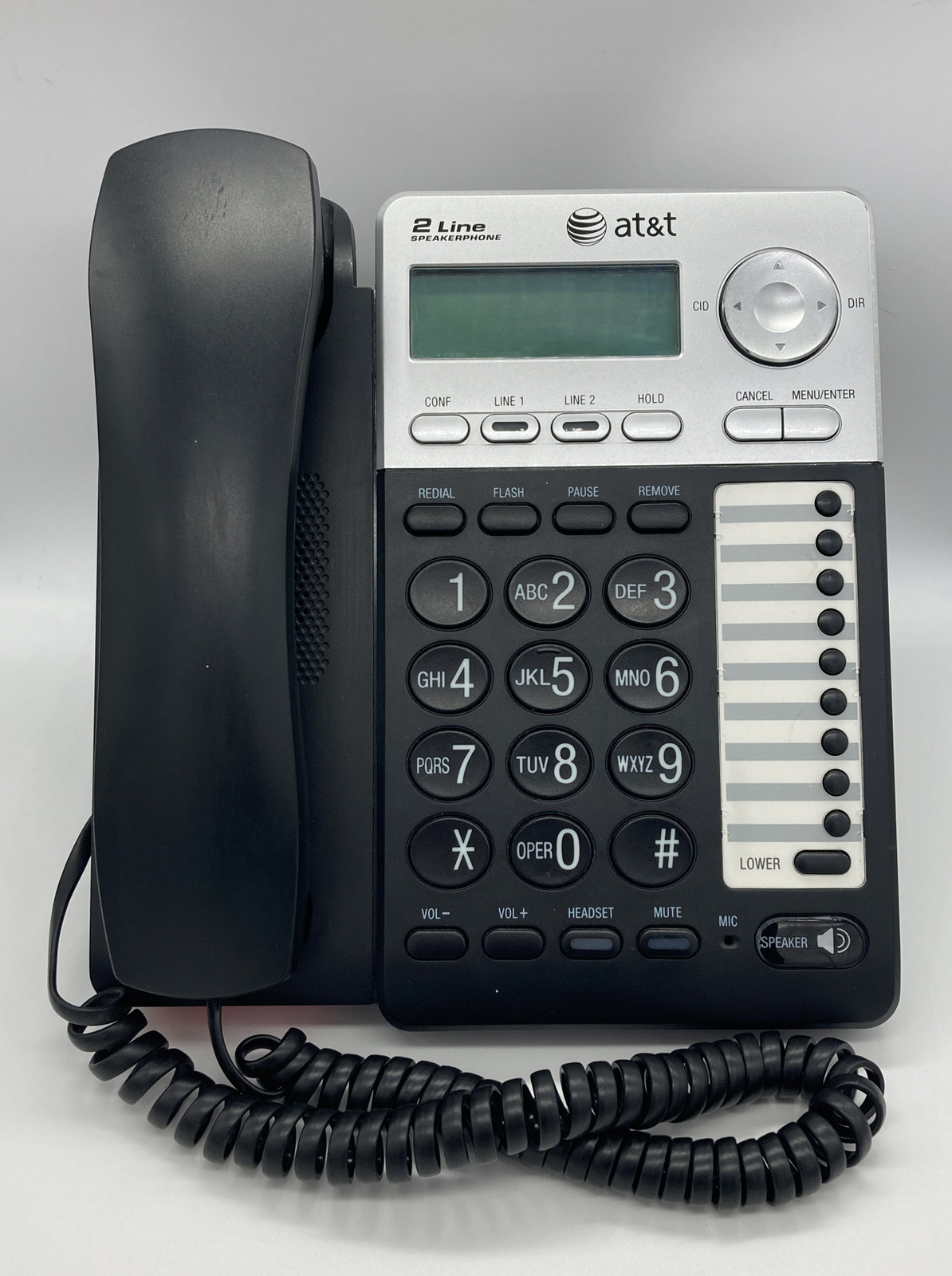 AT&T ML17929 2 Line Office Phone Caller ID Speakerphone Conference ...