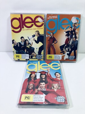 New Sealed - Glee • Complete 1 2 3 Season Series Box Set TV Show | eBay