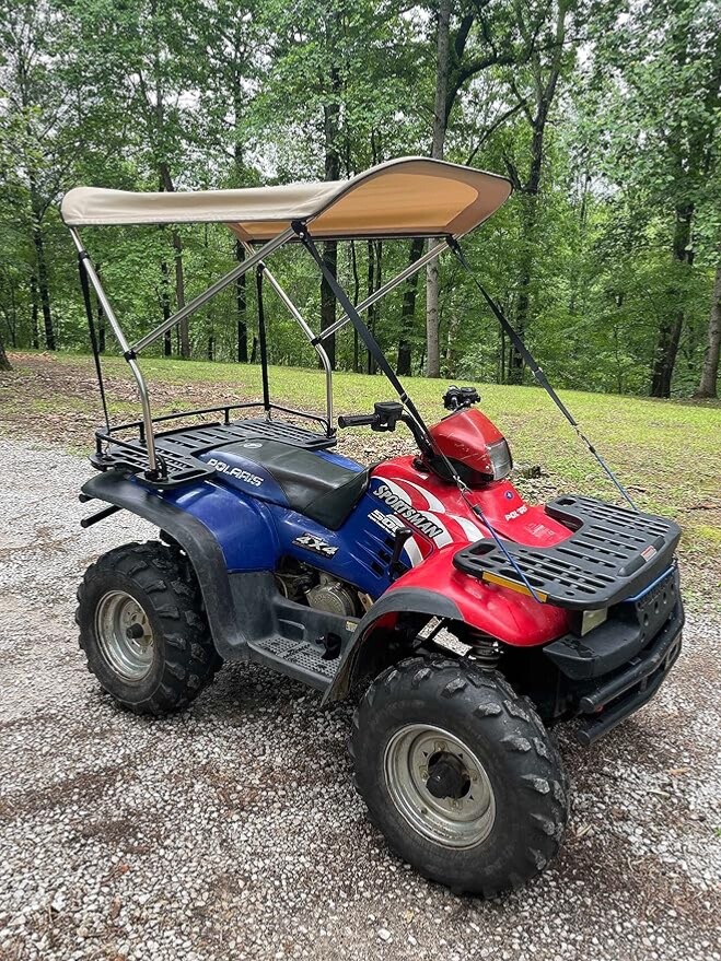 CRO ATV/Four Wheeler/Quad Sun Shade/Canopy/Umbrella Maximum Sun/Rain ...