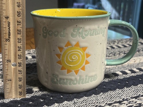 LANG by design “GOOD MORNING SUNSHINE” Coffee Mug Cup cute gift sun ...