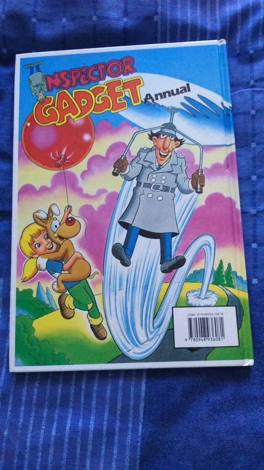 Inspector Gadget Annual 1987. publish by marvel comics, London. | eBay UK