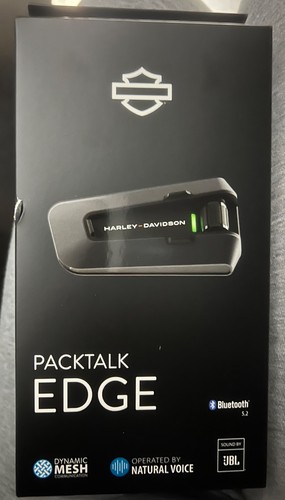 Cardo Packtalk Edge single Harley Davidson | eBay