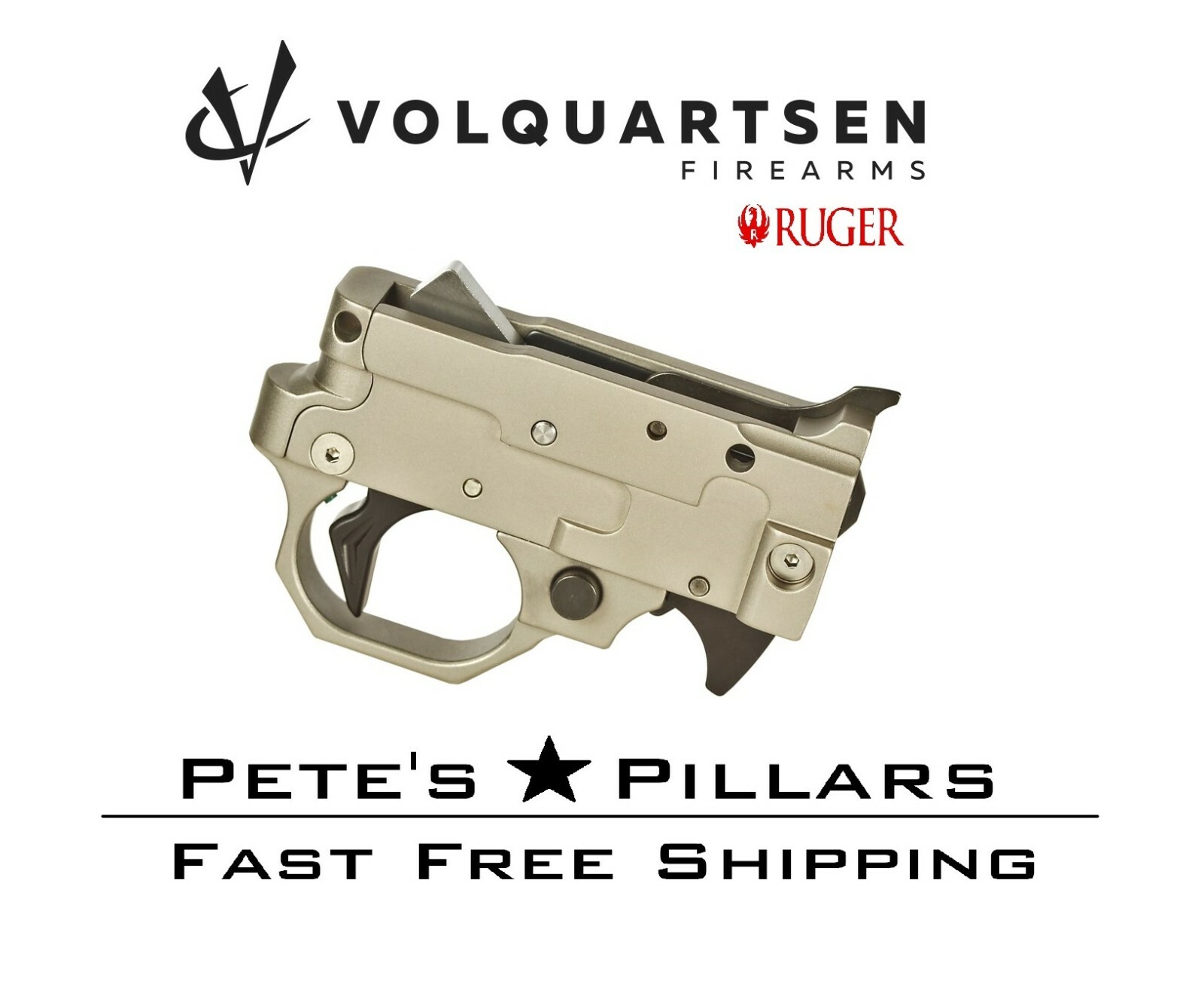 Volquartsen Ruger 10/22 TG2000 Trigger Guard Assembly Charger Takedown ...