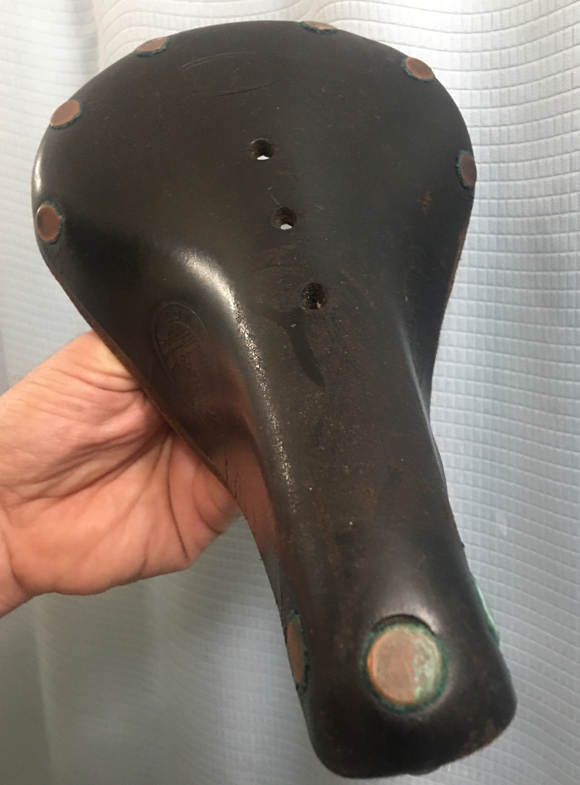 Vintage 1990s BROOKS England CONQUEST ALL TERRAIN Leather Coil Spring ...