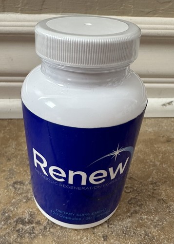 Renew Metabolic Regeneration Formula Dietary Supplement 120 Capsules 30 ...