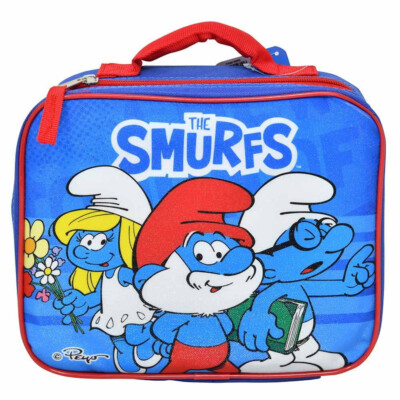 Lunch Bag - Smurfs - Smurfette Papa Classic Blue Boys Tote | eBay