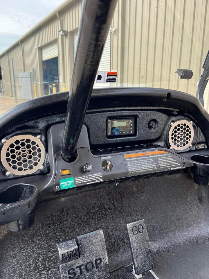 ParTunes loaded Club Car audio dash | eBay