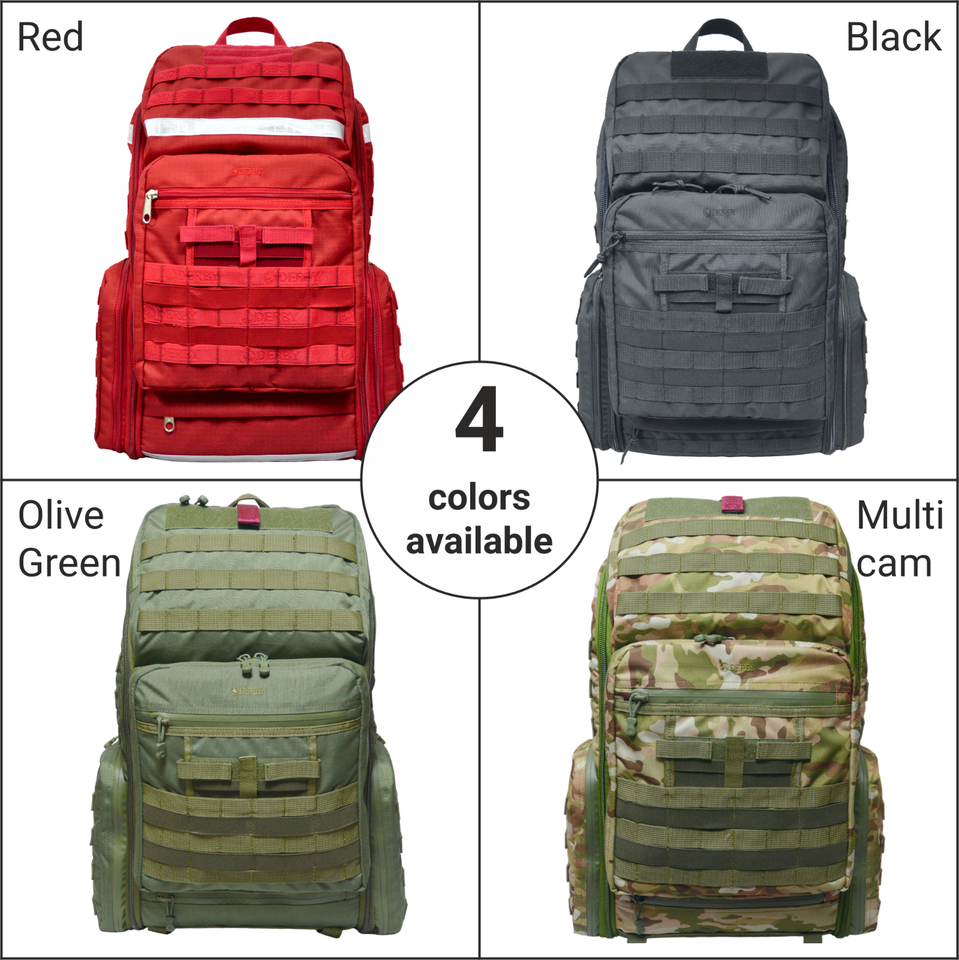 DERBY 32L Tactical Medical Backpack OD Green Military Combat Medic IFAK ...