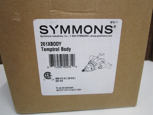 SYMMONS S261XBODY Temptrol Body NEW OB 671256554359| eBay