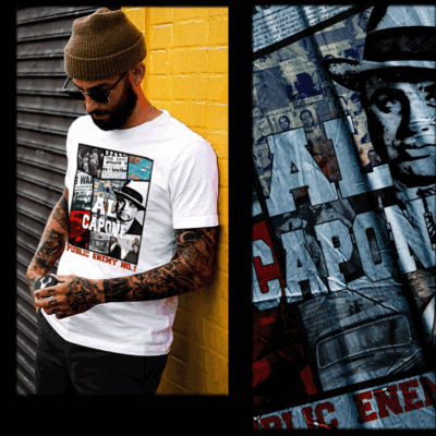 Al Capone Tattoo Sleeve