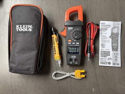 Klein Tools CL810 Digital Clamp Meter with Klein Voltage Tester. | eBay